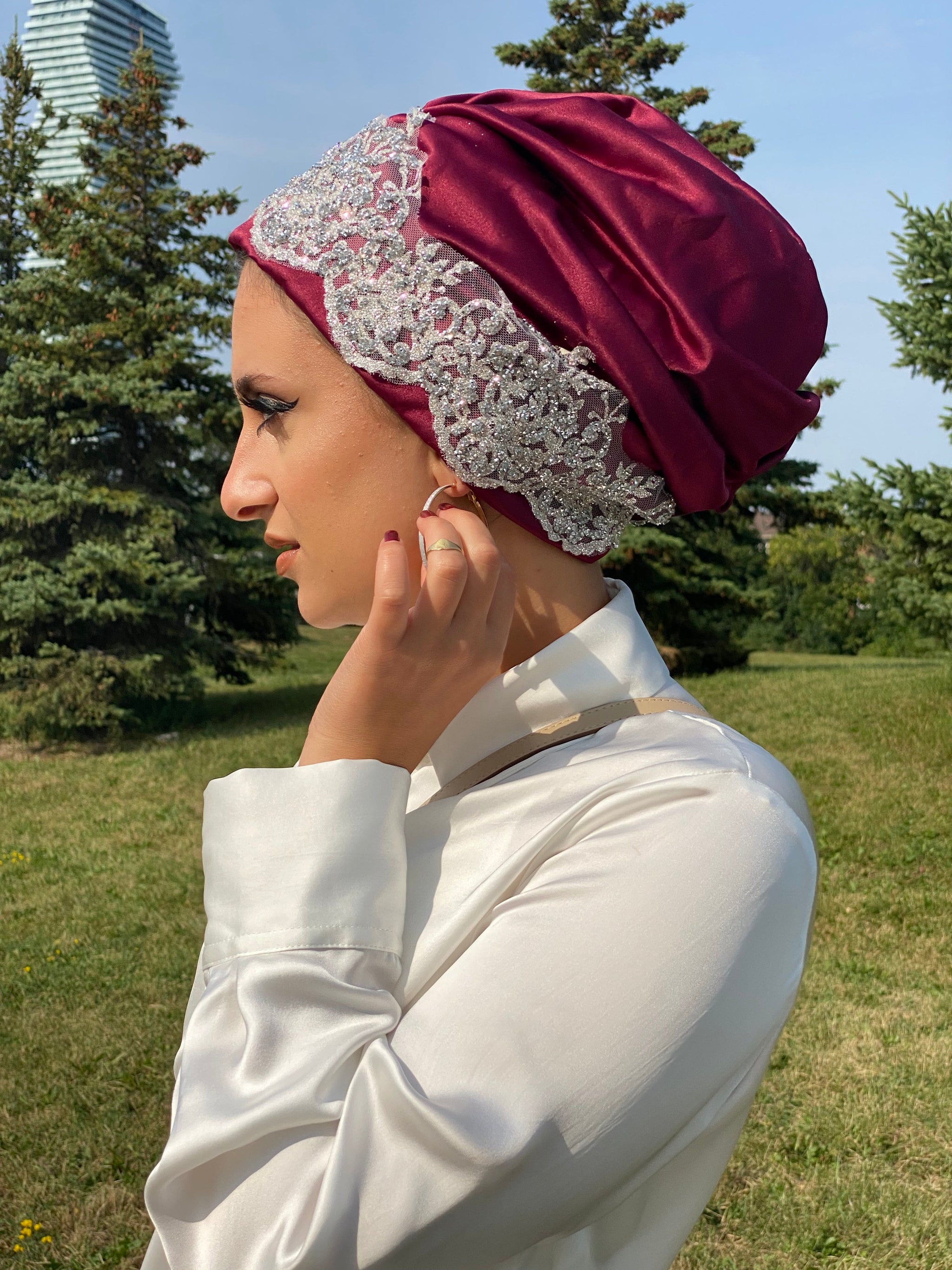 Floral Spring Beanie Hat | Floral Spring | Turbans Stuff