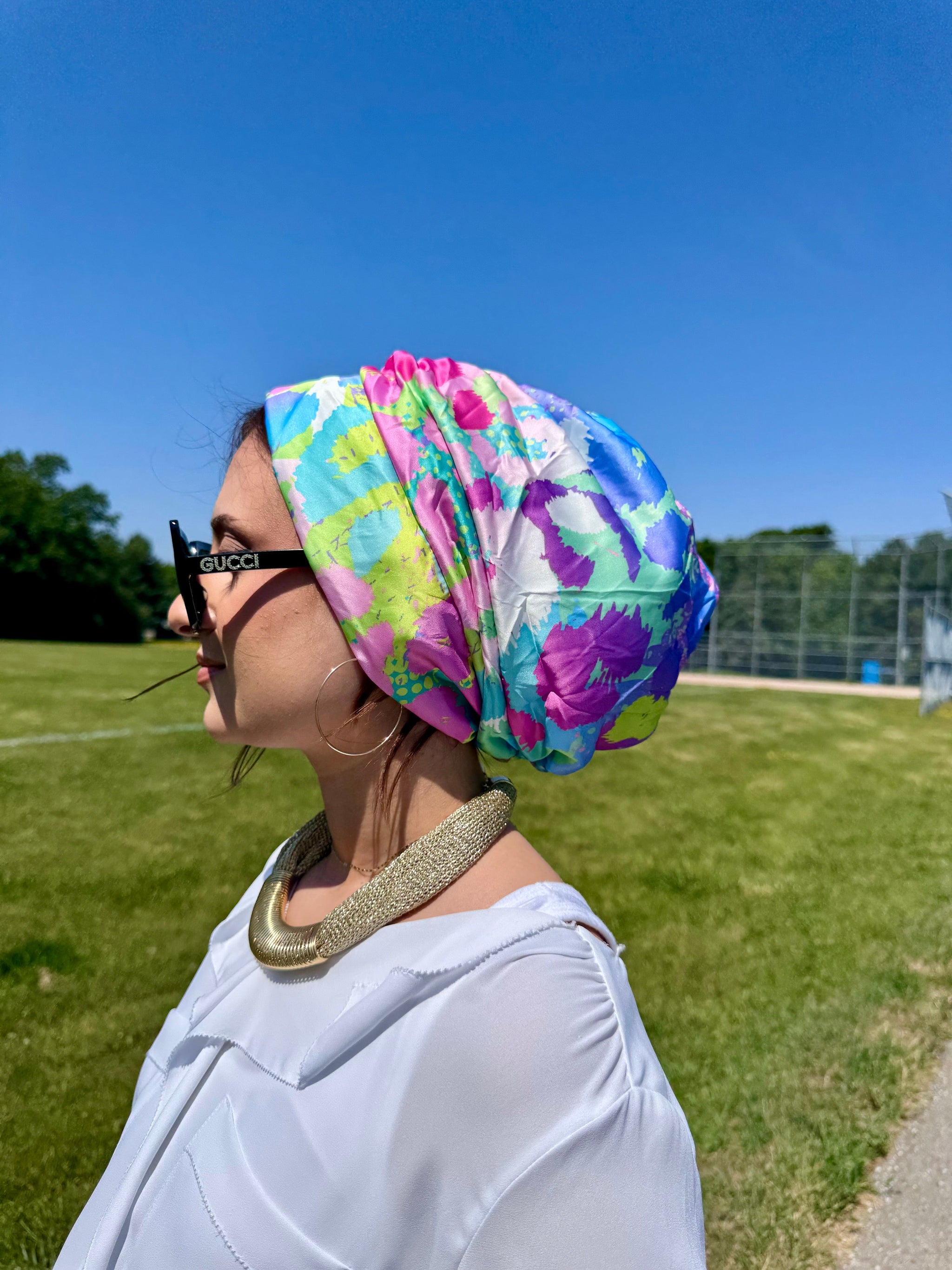 Floral Spring Beanie Hat | Floral Spring | Turbans Stuff