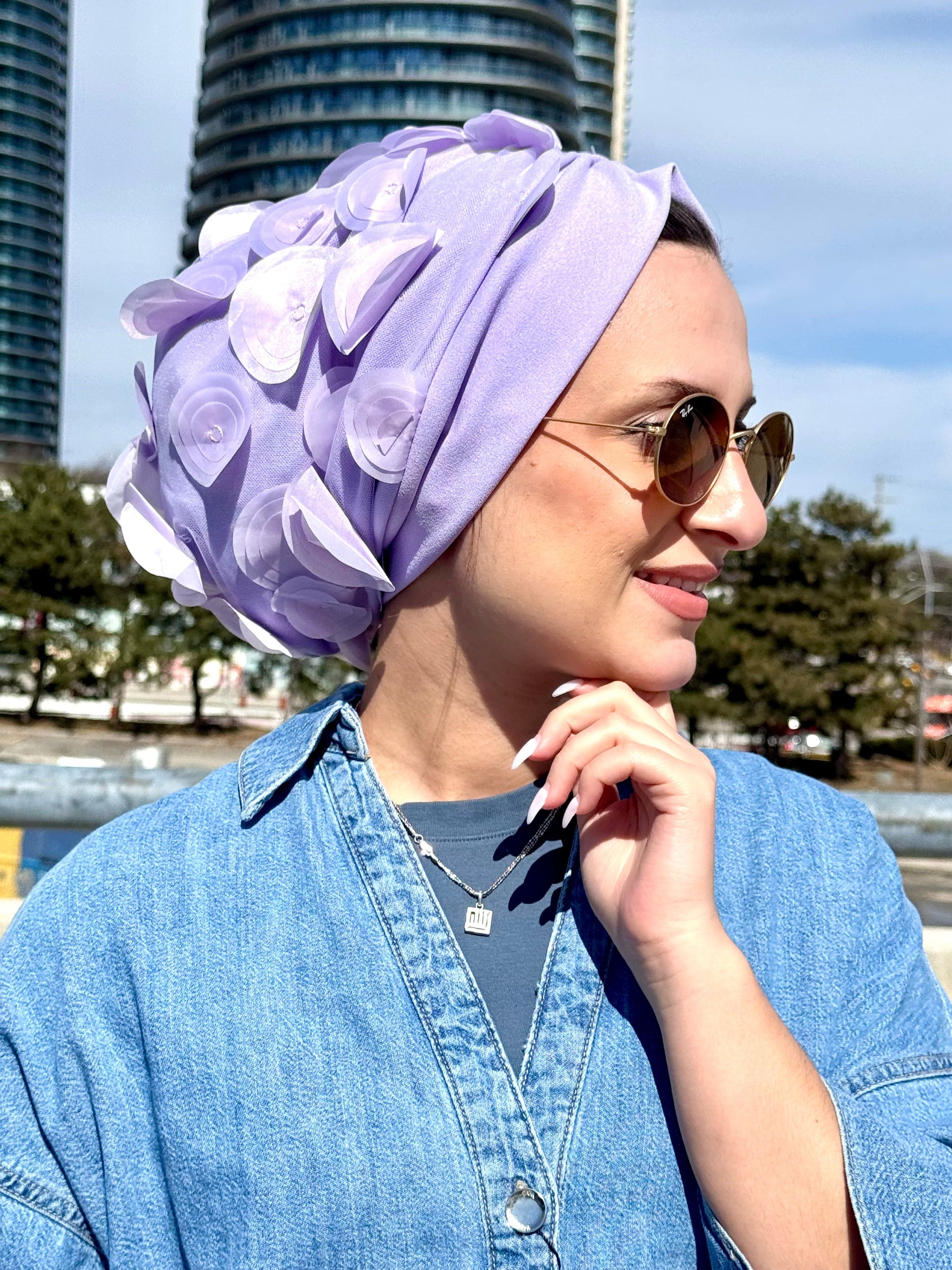 Floral Spring Beanie Hat | Floral Spring | Turbans Stuff