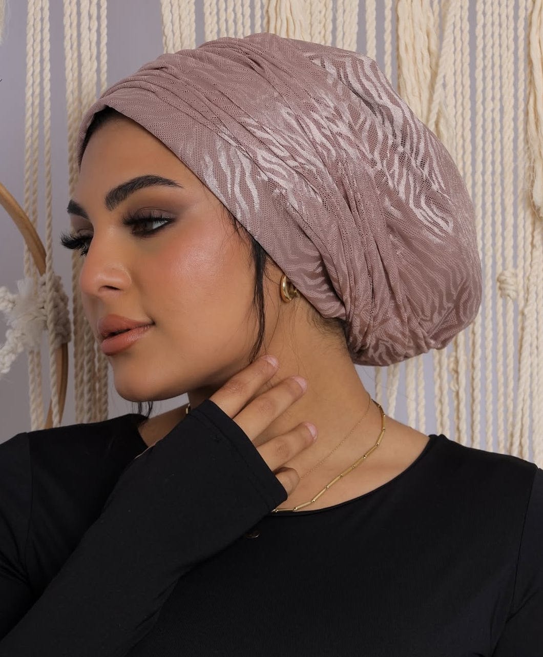 Floral Spring Beanie Hat | Floral Spring | Turbans Stuff